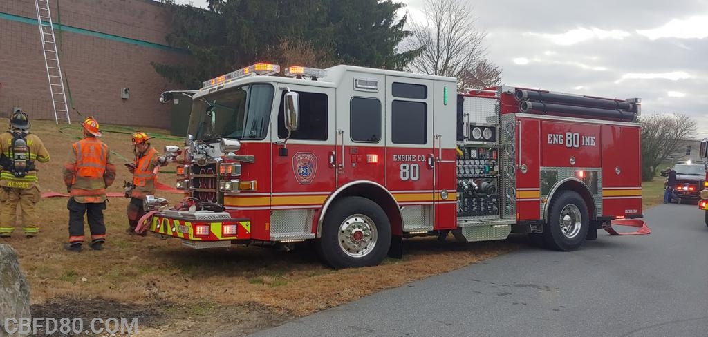Reported Fire on Continental Drive - Columbia Borough Fire Department