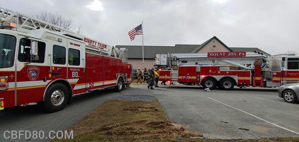 Structure Fire in 79 First Due - Columbia Borough Fire Department