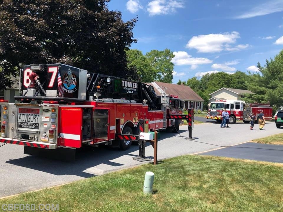 Engine 802 Assists Mountville with Dwelling Fire - Columbia Borough ...