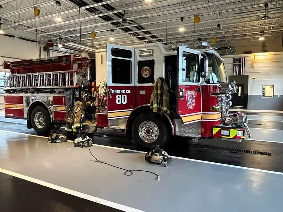 Engine Transfers to 76 - Columbia Borough Fire Department