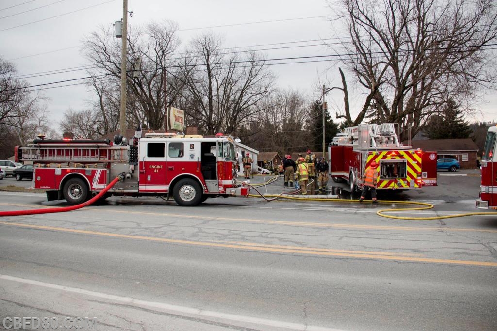 Truck and Rescue go to Hellam Township - Columbia Borough Fire Department