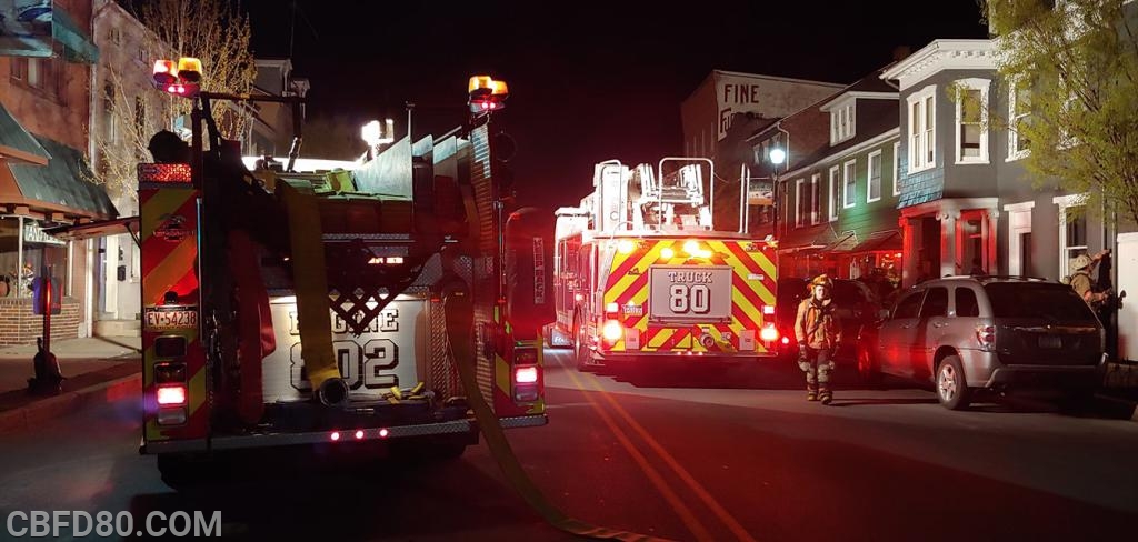 4 Calls for Saturday - Columbia Borough Fire Department